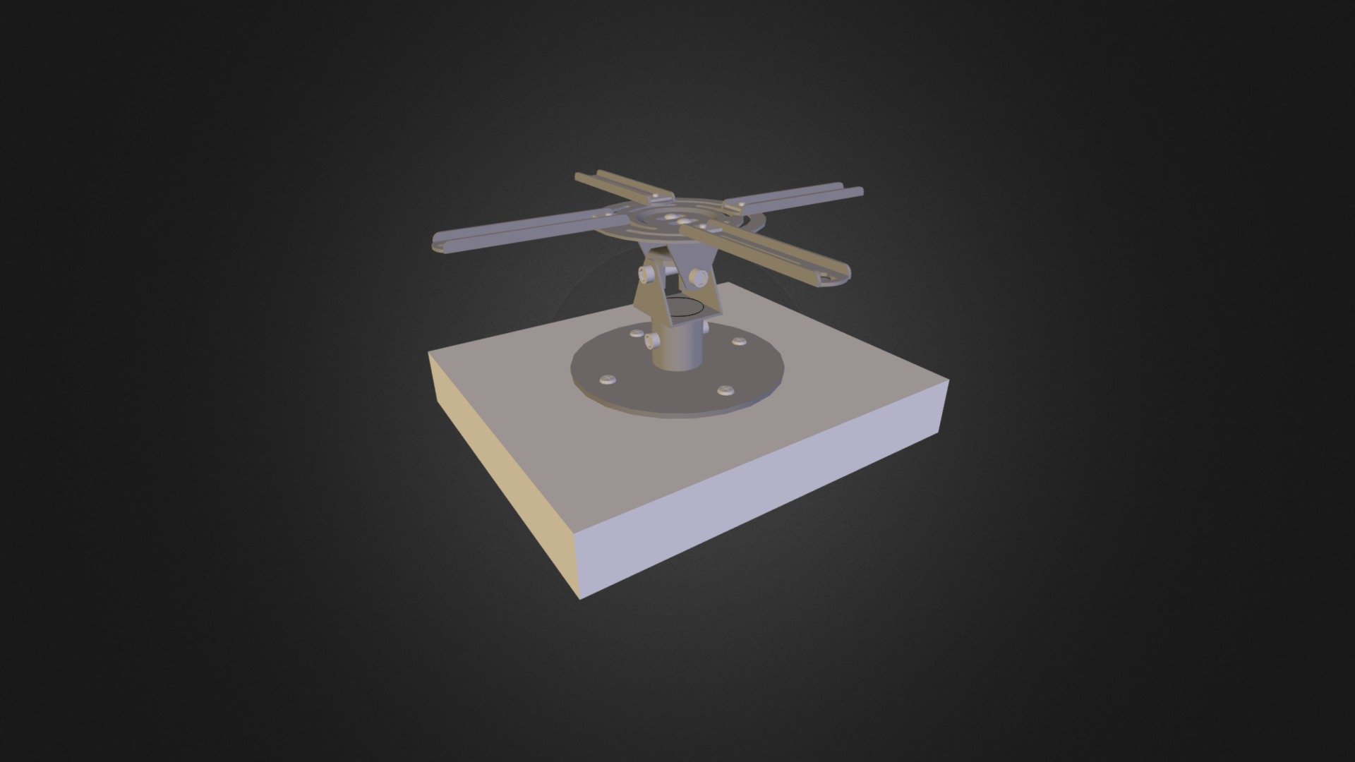 Projector Mount - 3D model by victork [jjXYyZh] - Sketchfab