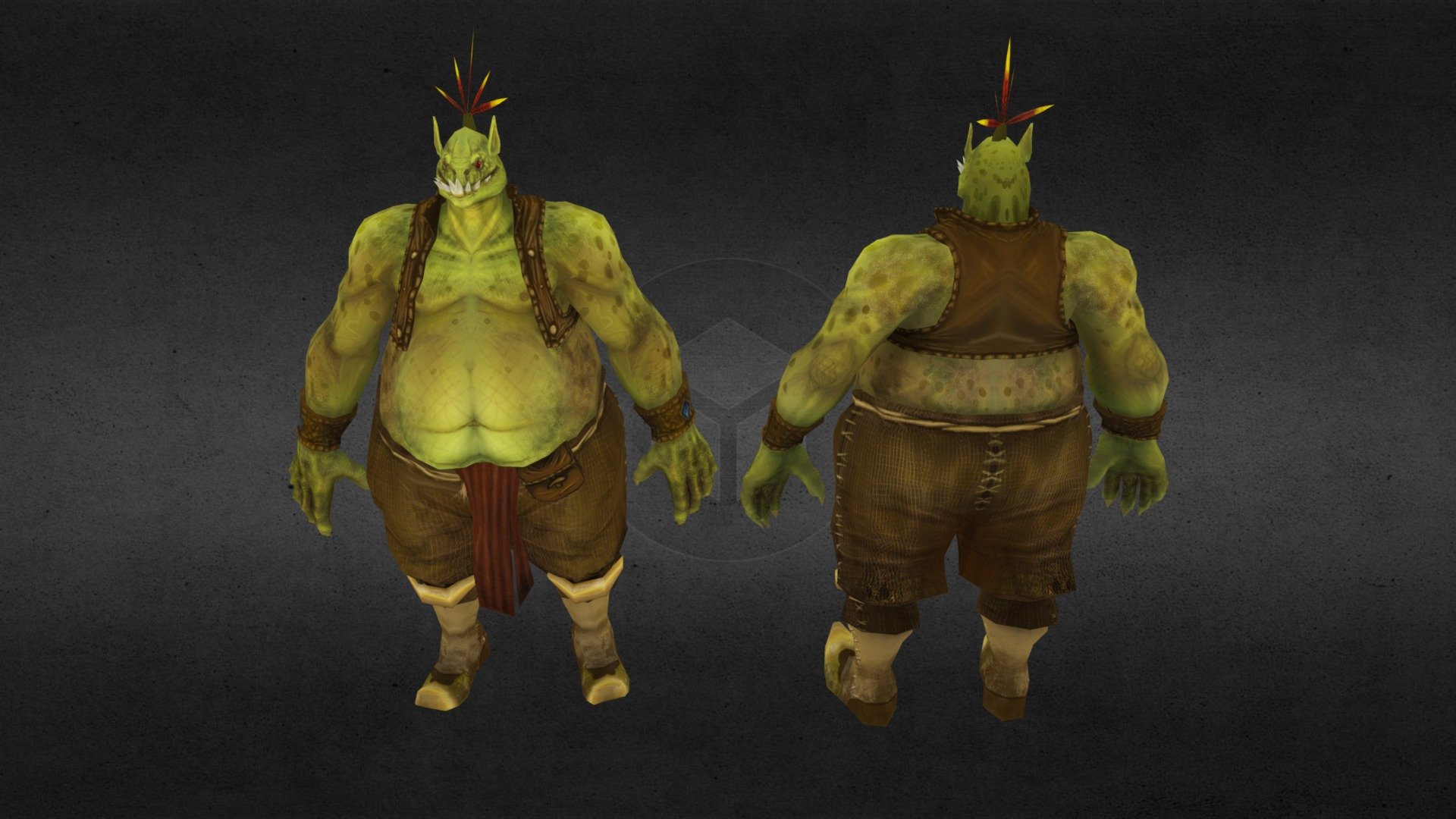 Ogre - 3D model by JoseMendoza [jxAhL6V] - Sketchfab