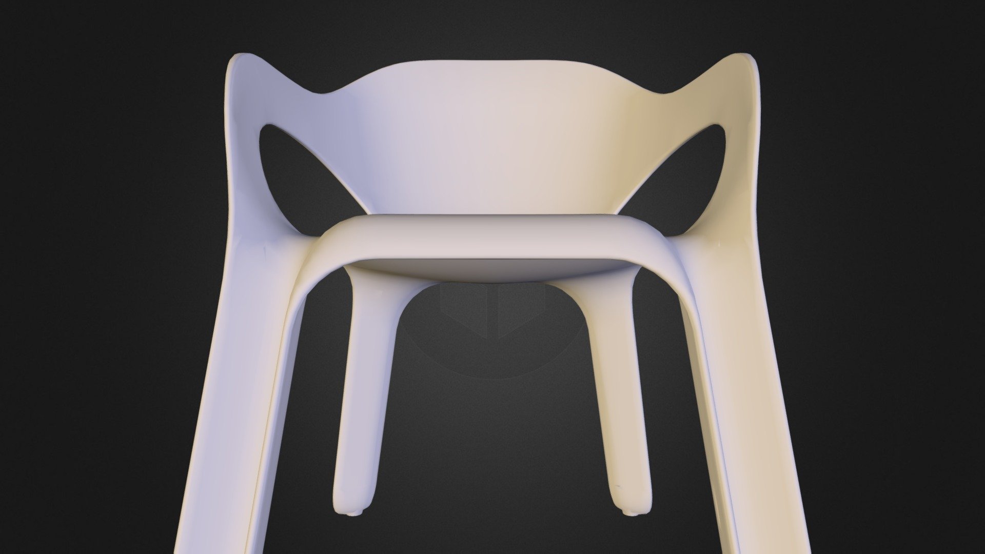 Senza chair - 3D model by dacastror [ki8tiD8] - Sketchfab