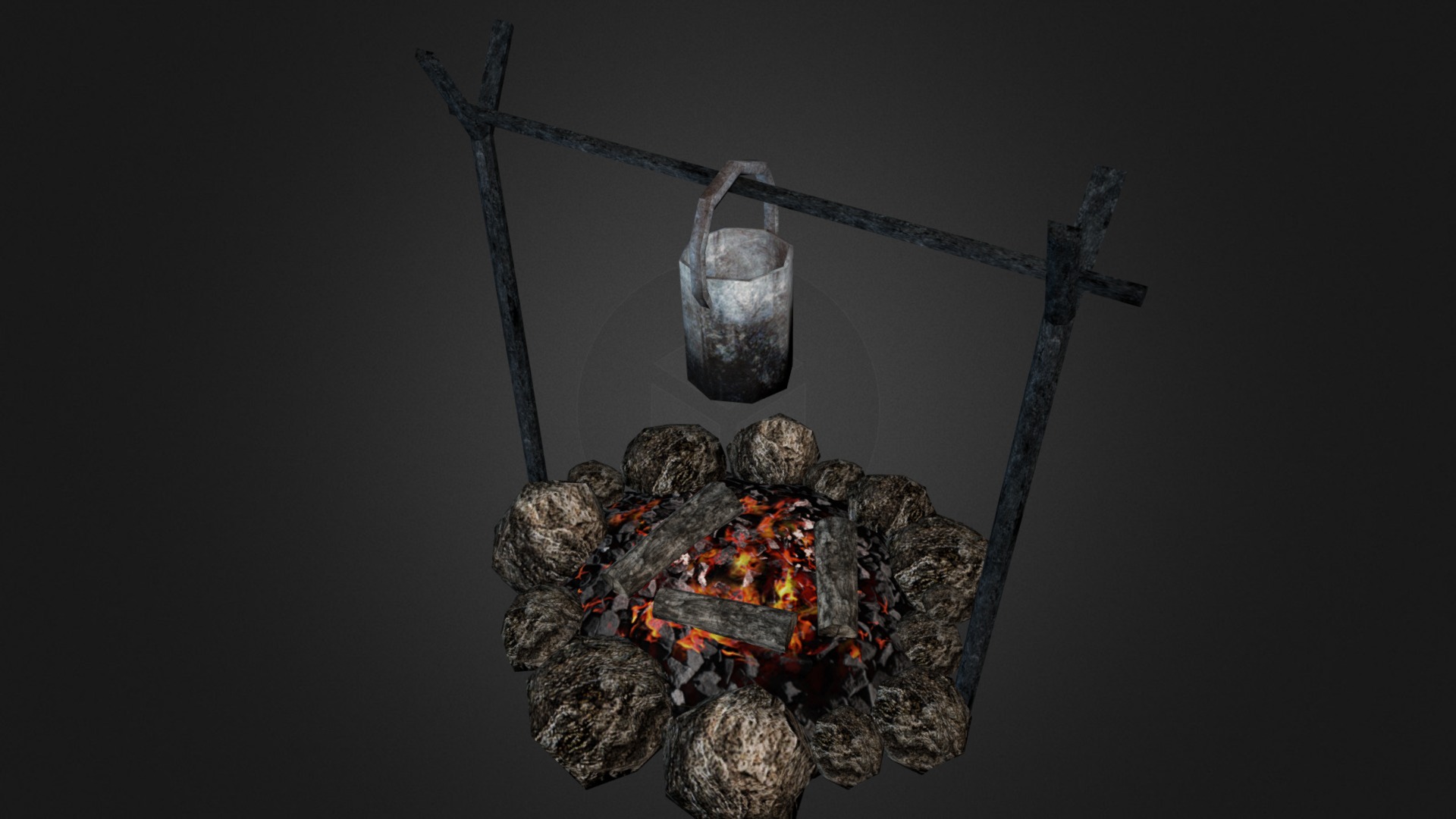 Fire Camp - 3D model by Tommy Ling (@ngteck) [klKs1MP] - Sketchfab