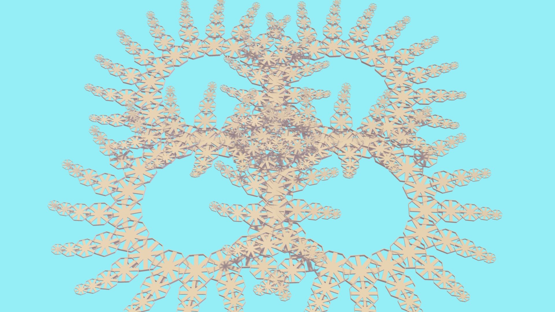 Structure Synth Flowers - 3D model by Rodd Halstead (@roddh) [kobgAZy ...