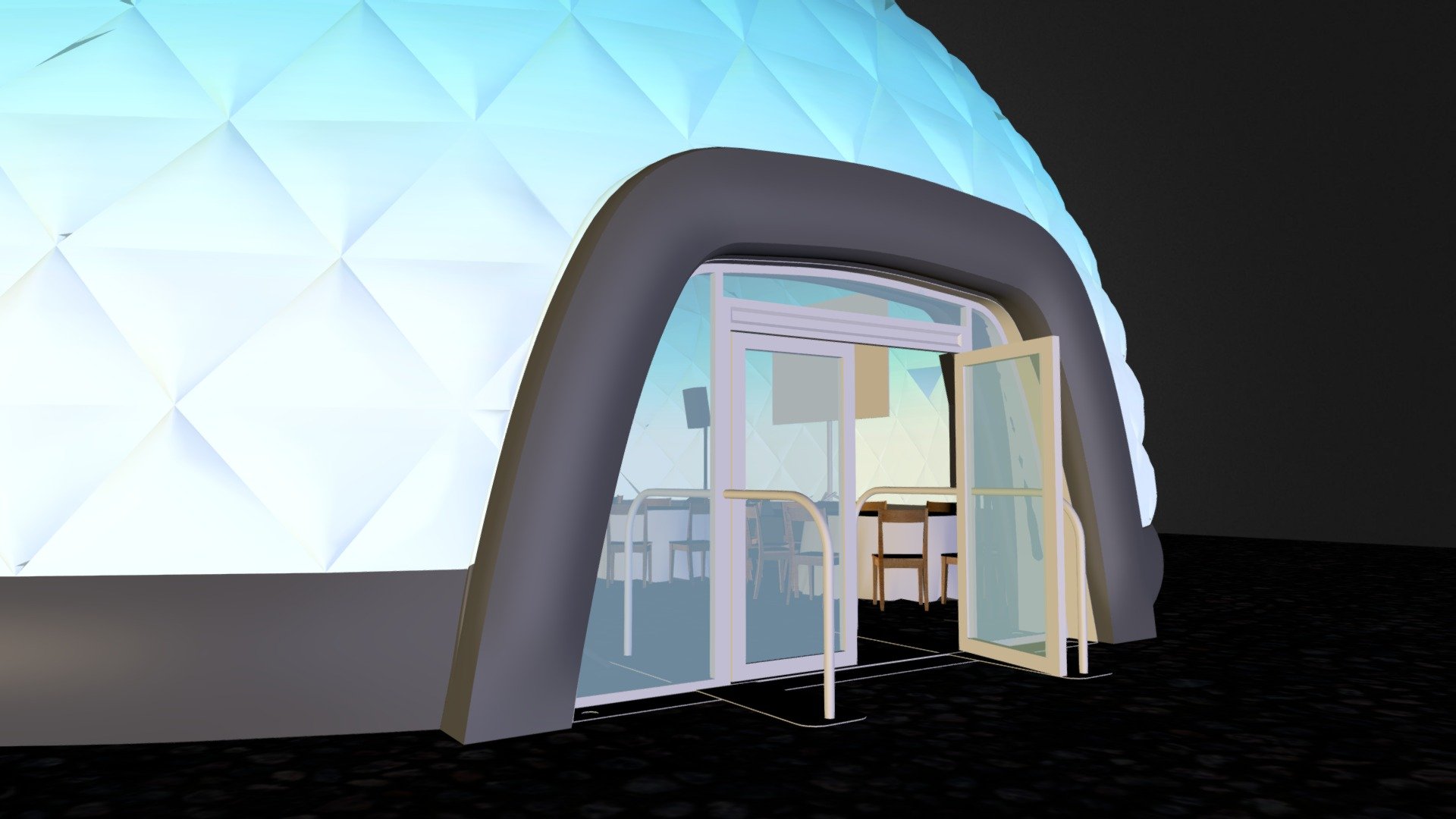 16m Dome - 3D model by Ingenious_Inflatables [l7KyADi] - Sketchfab
