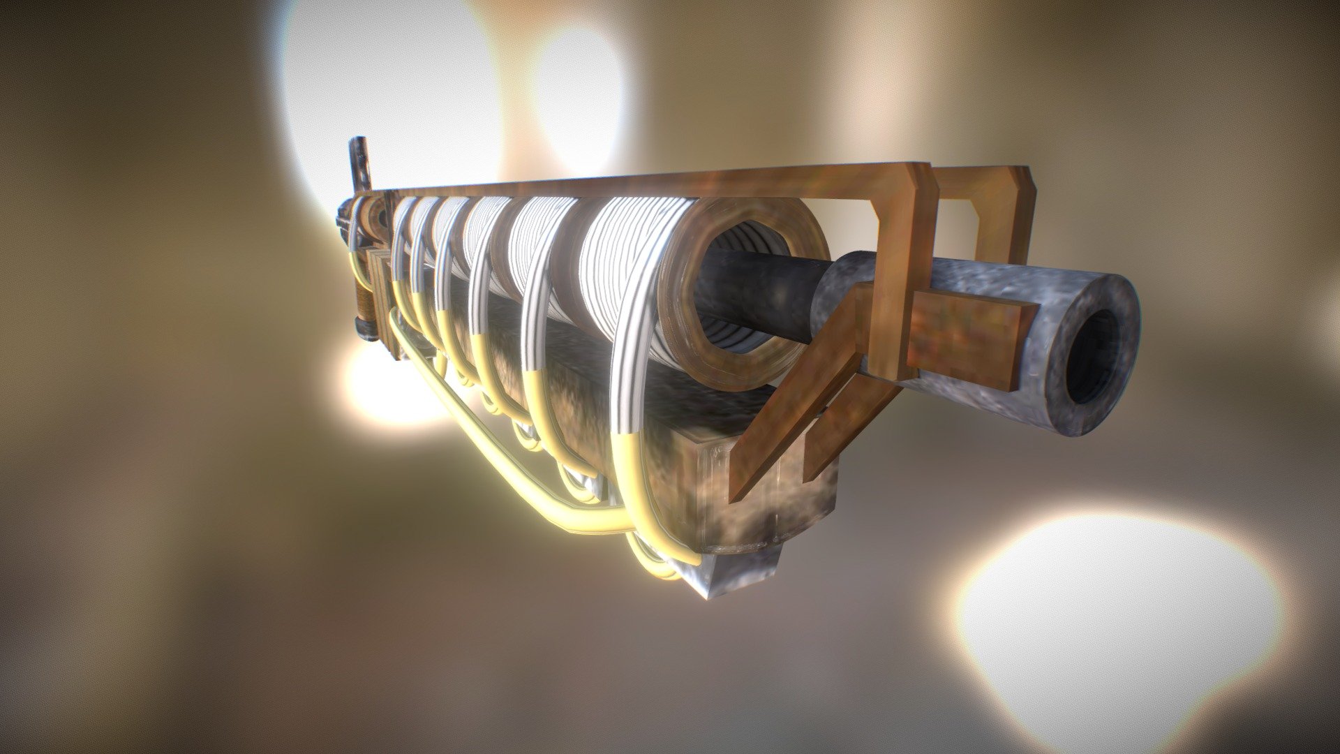 Gauss Rifle - Download Free 3D model by 3DHaupt (@dennish2010) [lFfvmgT ...
