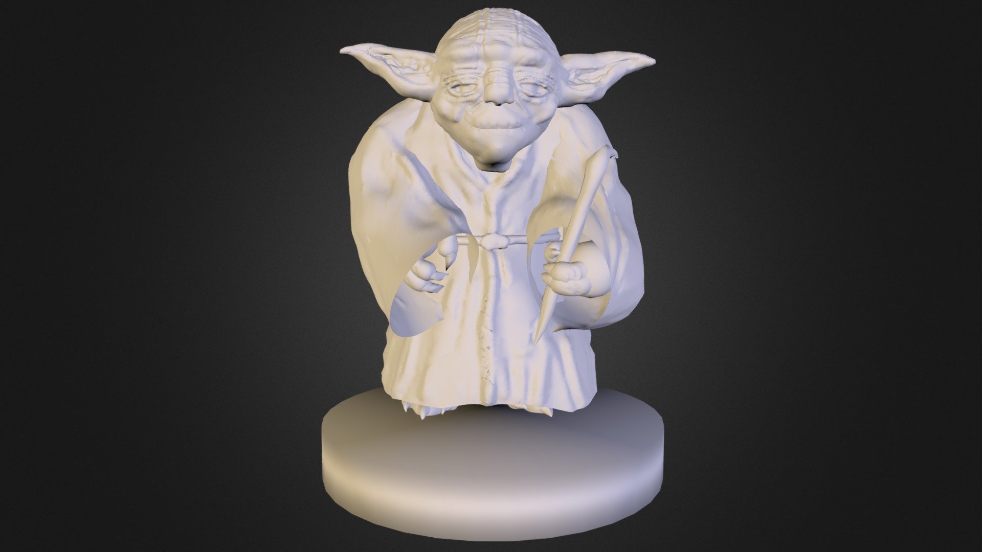 Yoda Sketchfab.obj - 3D model by socialauth_usef7e59555fadd4006 ...