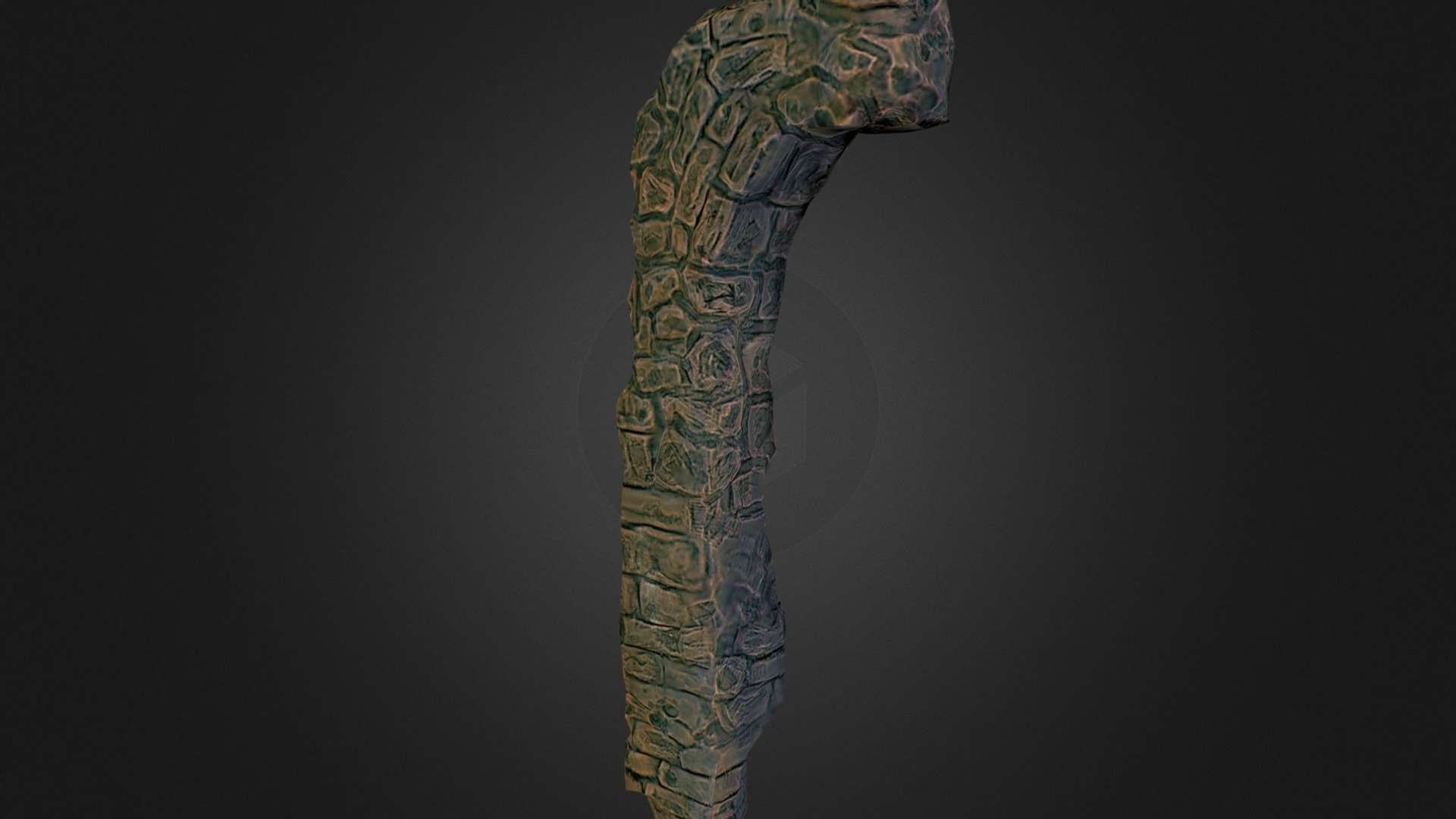 old colum - 3D model by isamprado [le4jH4C] - Sketchfab