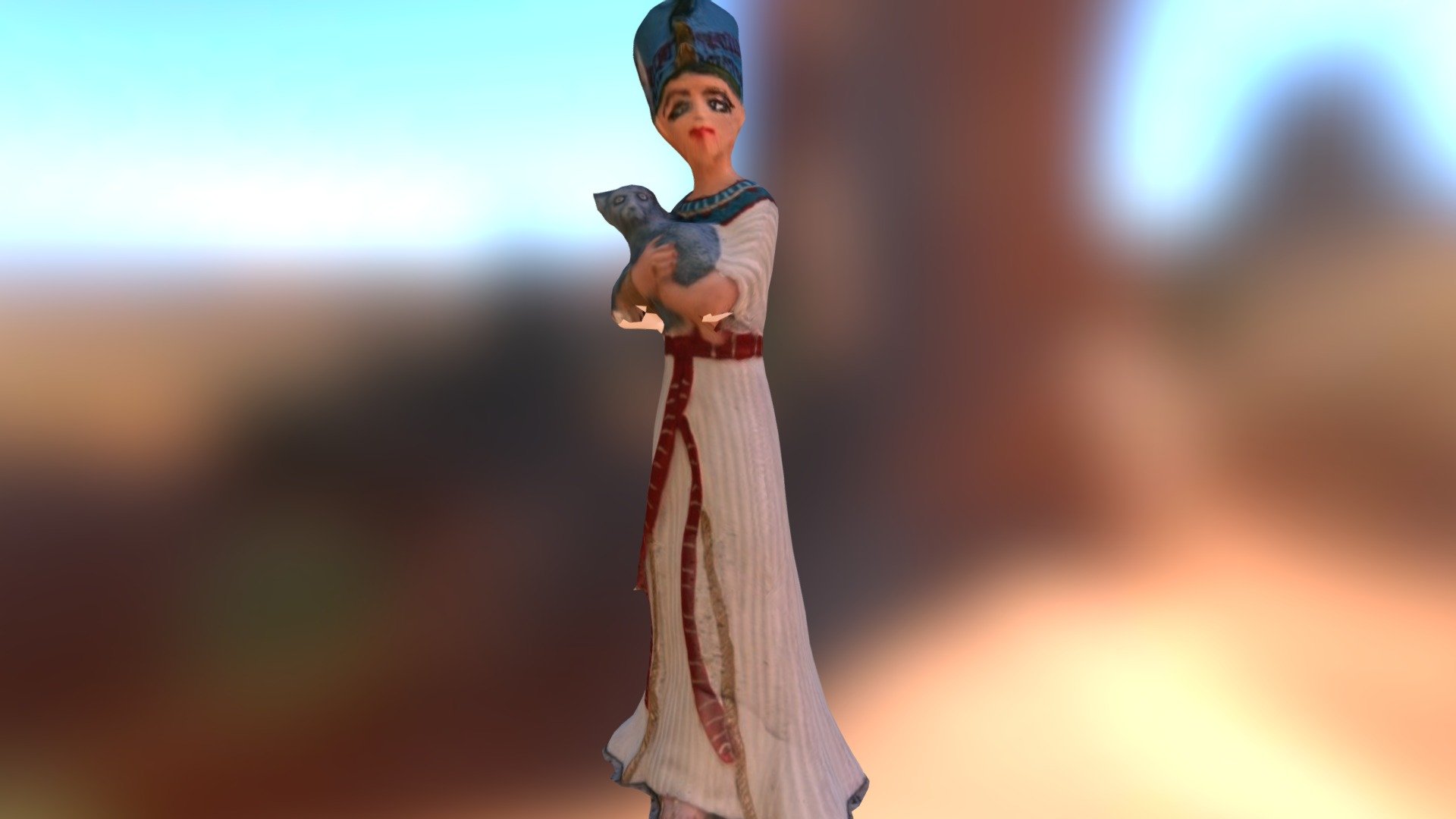 Nefertiti - 3D model by PeterGE (@gipuzkoa3d) [lkvMnMa] - Sketchfab