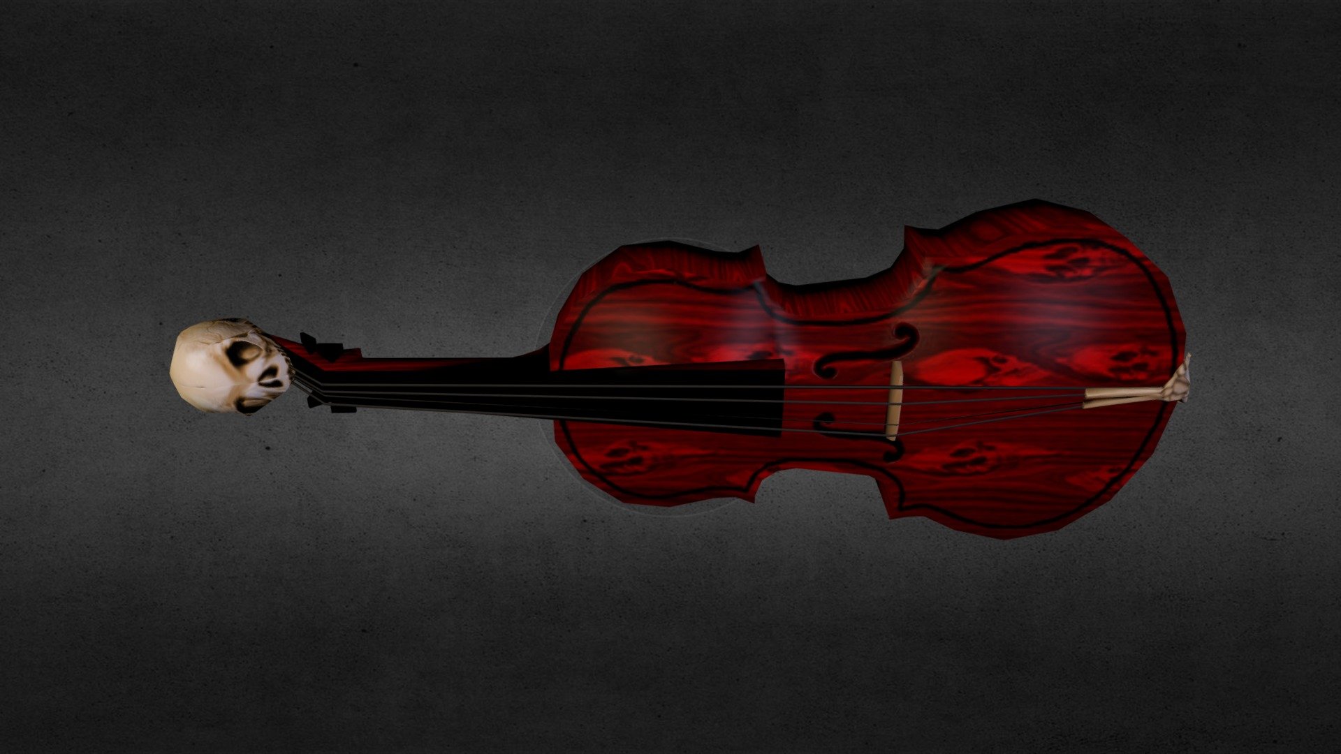 Discordant Fiddle - 3D model by Beatles [mB4FSa4] - Sketchfab