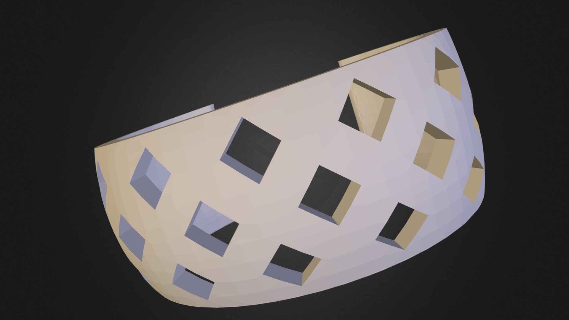 Solid Diamonds Bracelet - 3D model by defkon [mFr7ruW] - Sketchfab