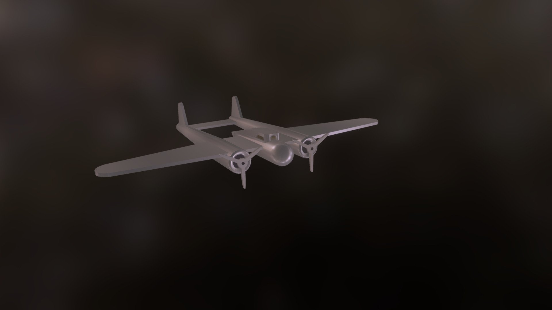 Fokker G1 - 3D model by Kees Kamper (@opqrstu) [mTF3VMK] - Sketchfab