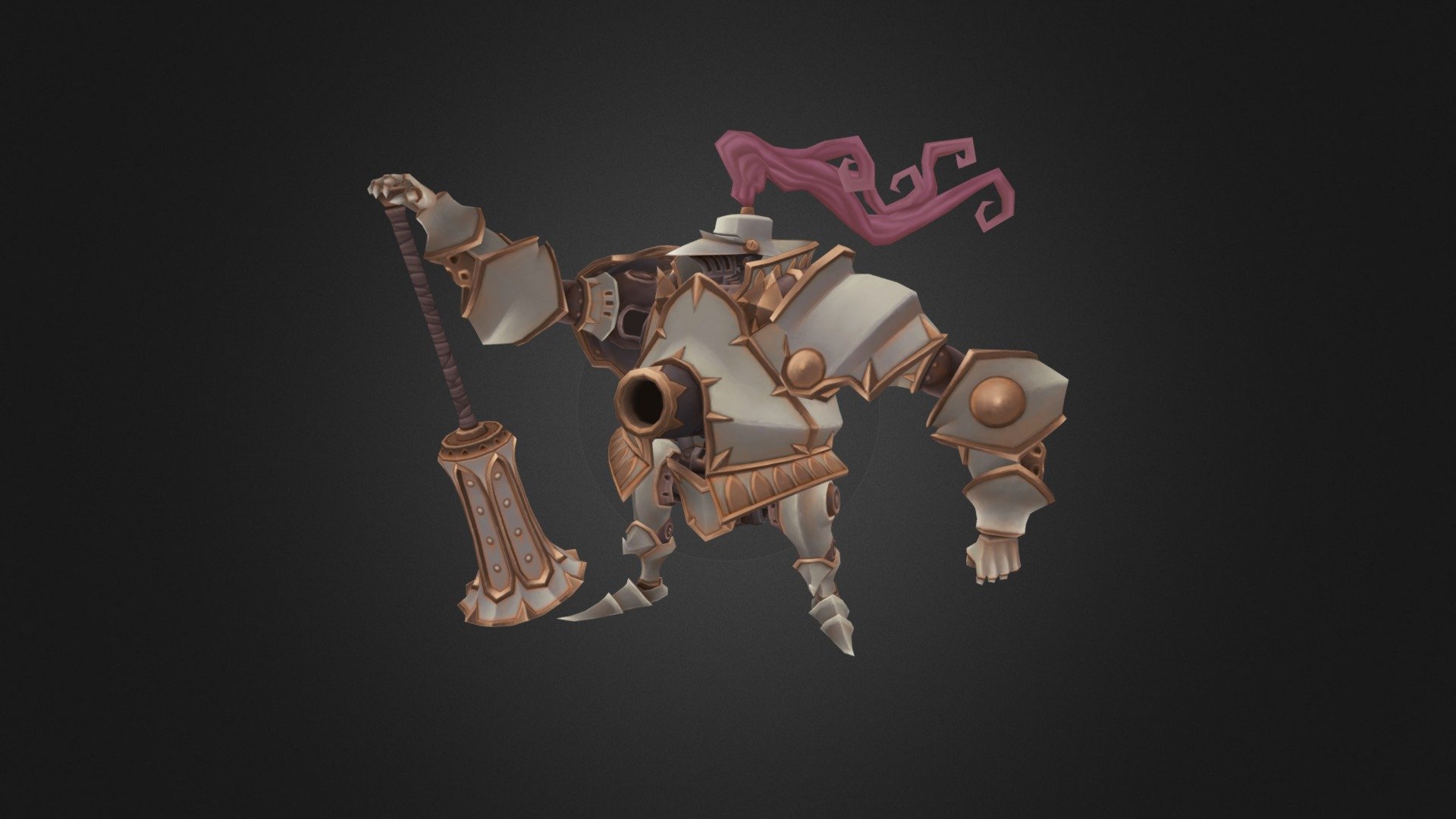 Steam Knight - 3D model by Lugen [mi1dgqy] - Sketchfab
