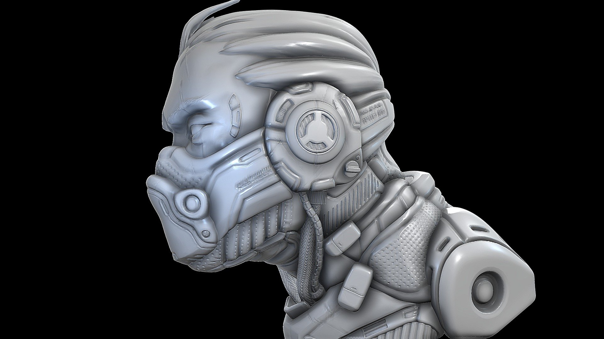 NeoHelix Ninja Cyberpunk - Buy Royalty Free 3D model by sketchzombie ...