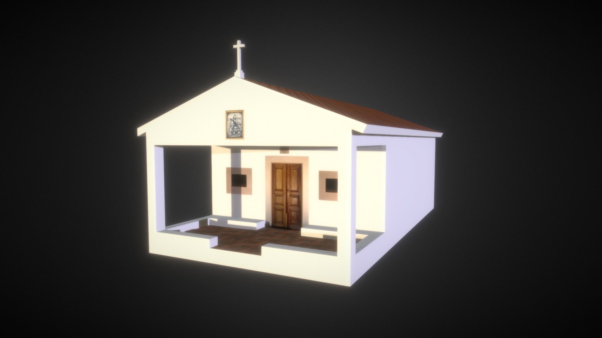 Capela de S.Tiago - 3D model by JMArts Designer - Jorge Antunes ...