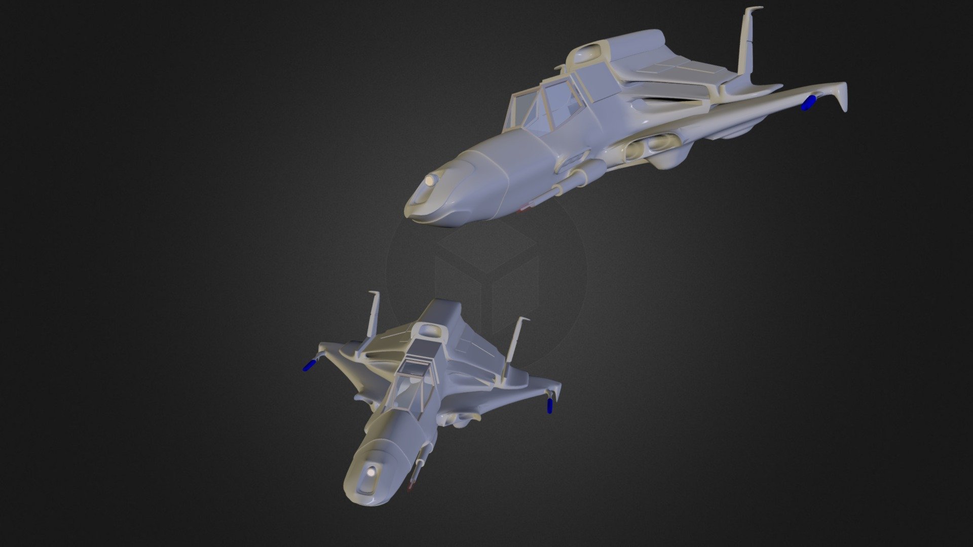 SpaceCraft2 - 3D model by Kreator01 [n2XOTTe] - Sketchfab