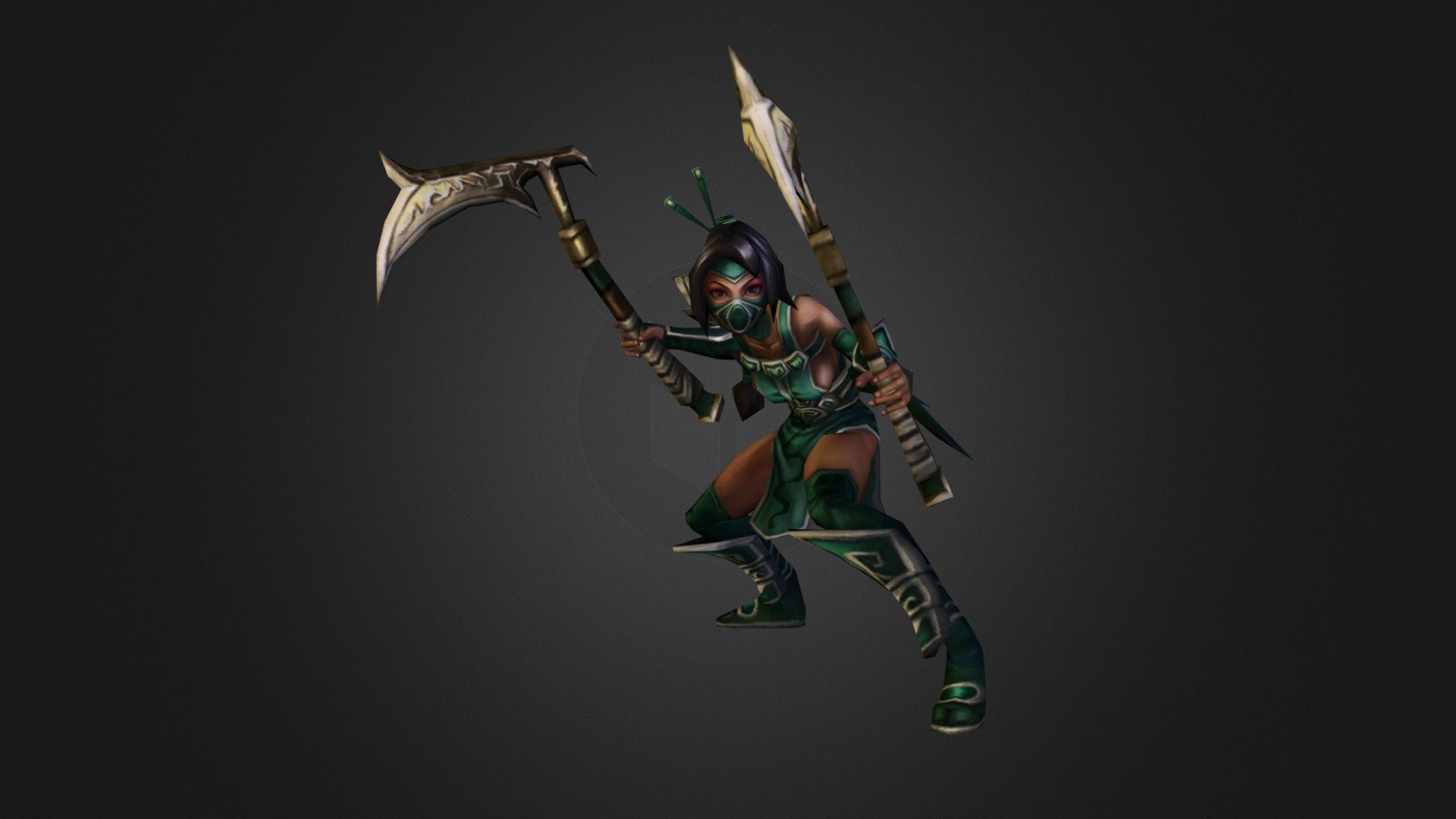 Akali - 3D model by CombatCube [n6wtWXH] - Sketchfab