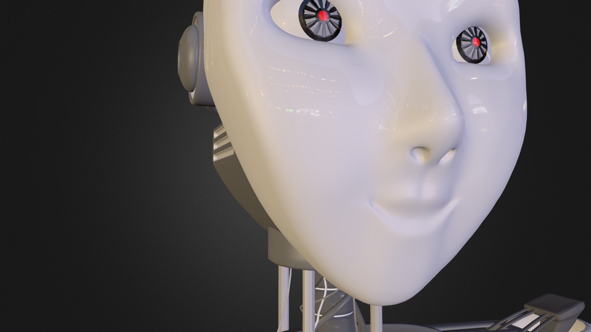 Robot android - 3D model by JuanG3D [nHE3WPW] - Sketchfab