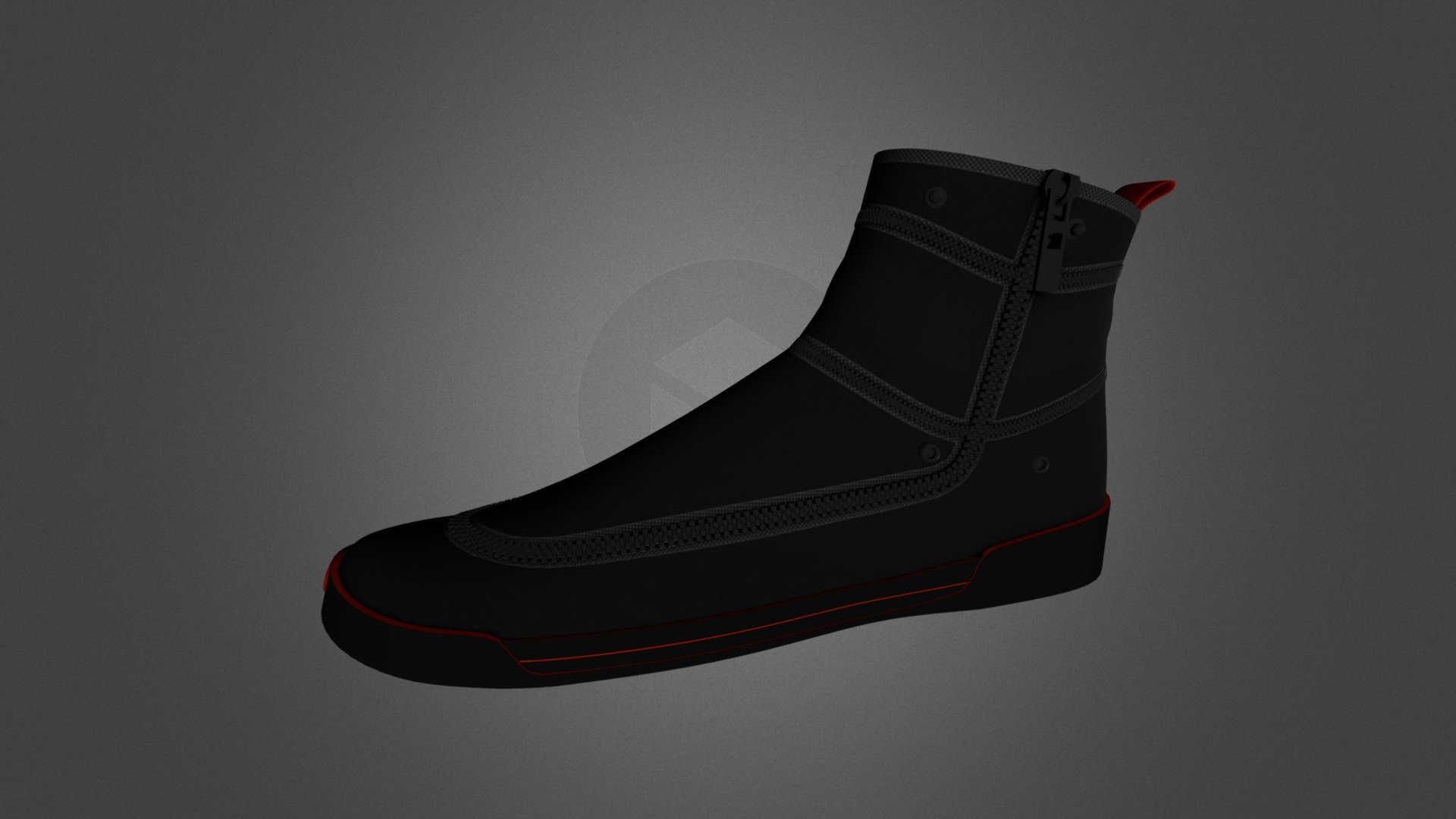 FINI Sneaker (Full Height) - 3D model by finishoes [nOMKPua] - Sketchfab