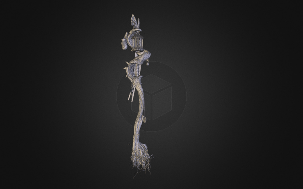Celeste_staff_sketchFab.obj - 3D model by Patrick Evrard ...