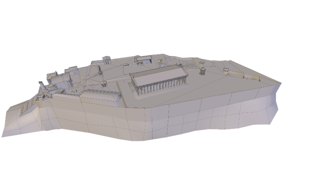 Athenian Acropolis - 3D model by sfsheath [nSlqbb9] - Sketchfab