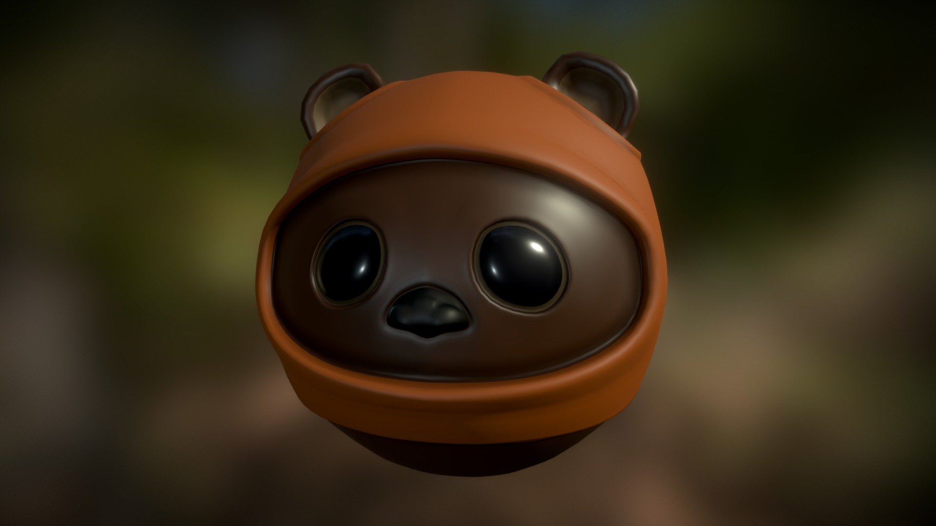 Ewok Toy WIP - 3D model by Jorge Vásquez Pérez (@yorchnet) [nX2msq9 ...