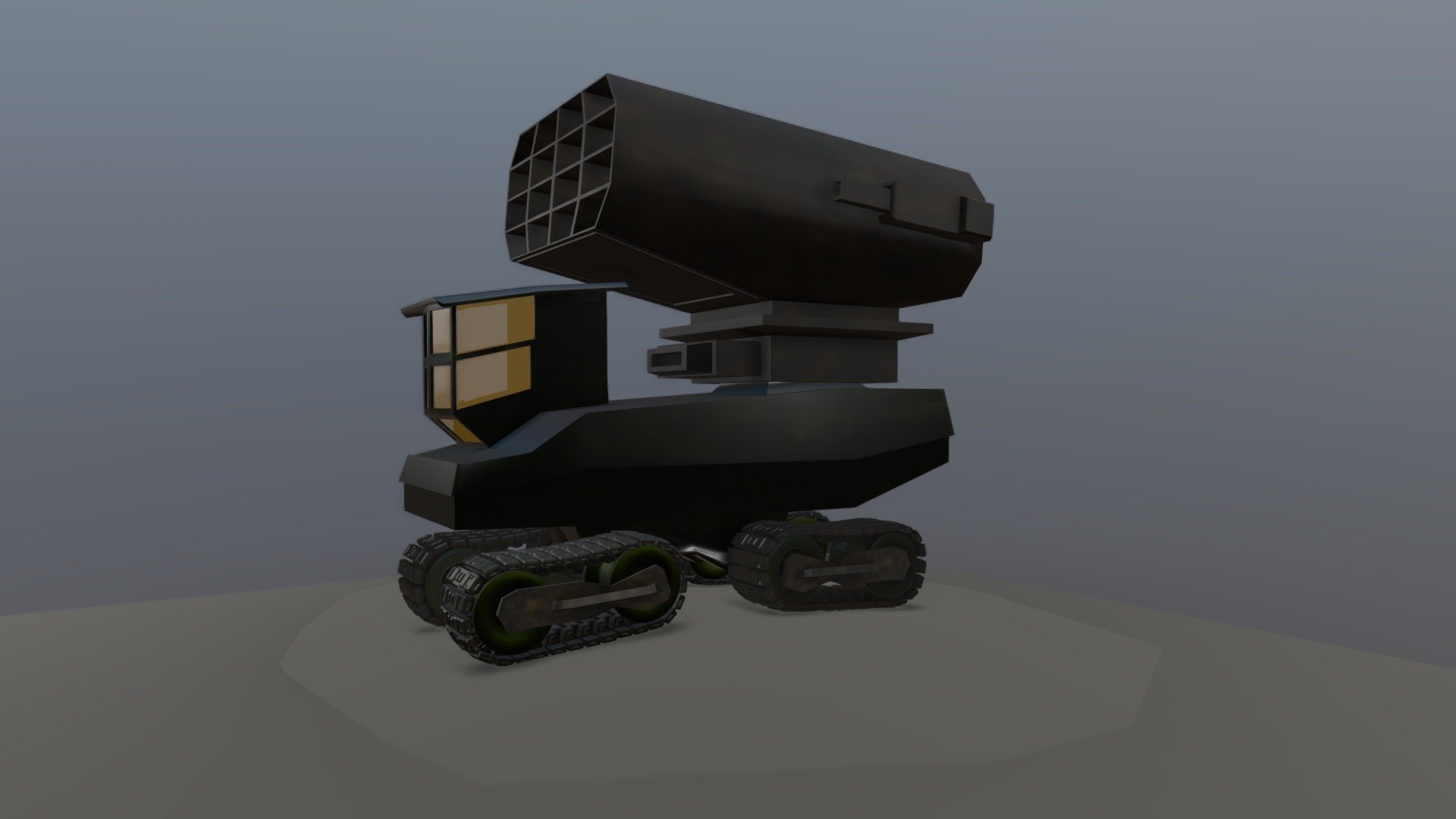 troop carrier/ missile array - 3D model by Chaitanya Krishnan ...