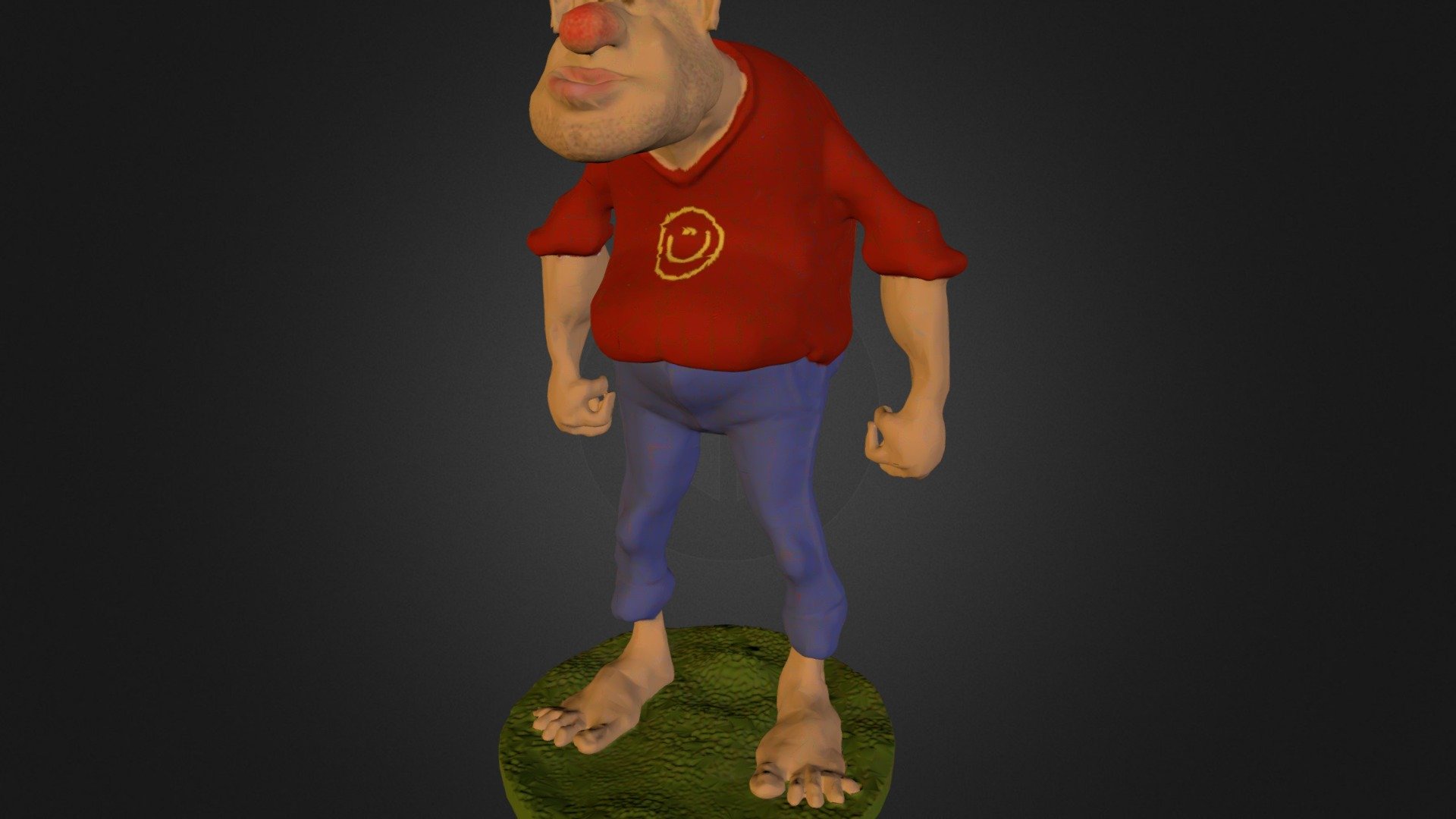 Big Dude - 3D model by nateowens [nlcG7Mv] - Sketchfab