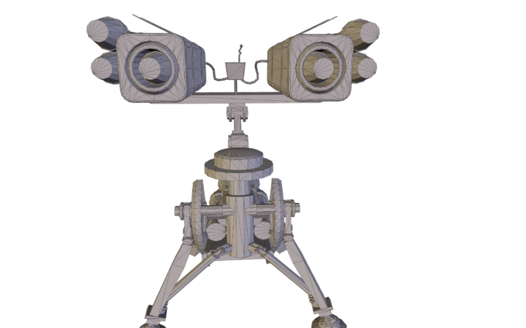Rocket_Sentry_Ver3.3DS - 3D model by omv421 [nnX08ZW] - Sketchfab