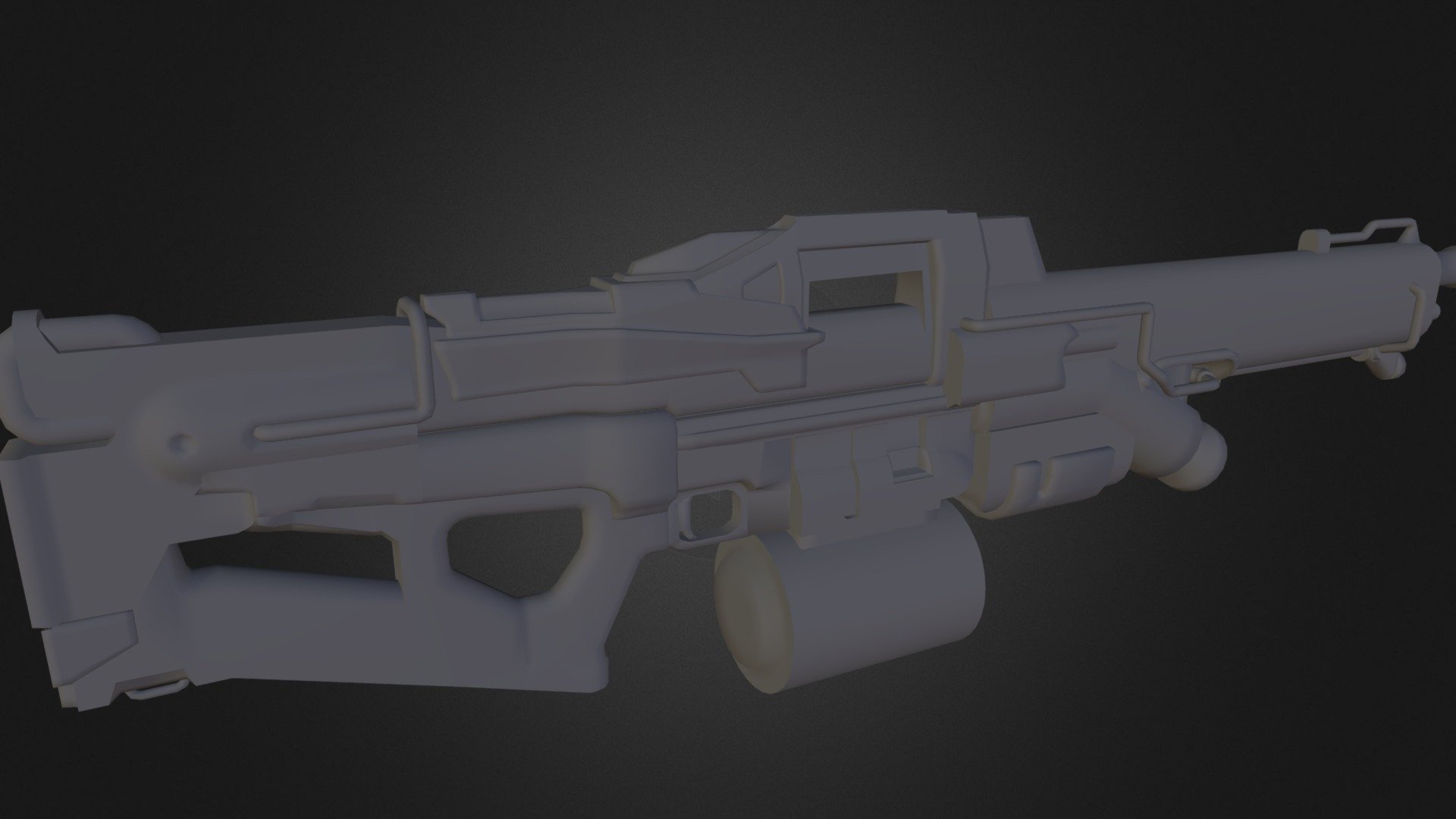 Machine Gun - 3D model by Computron (@VladimirKuksenko) [nywCF8E ...