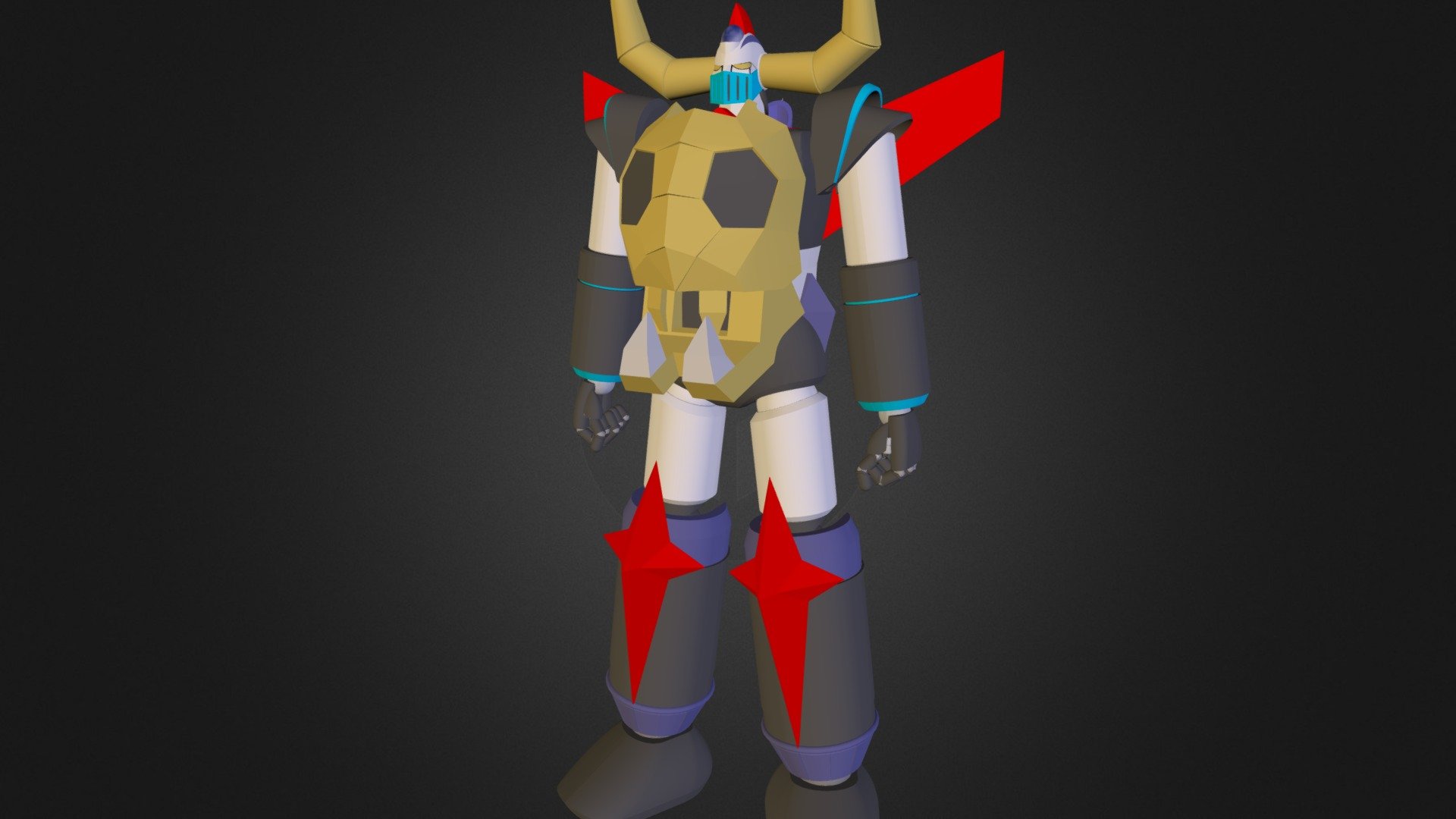 Gaiking Ver. 1 - 3D model by COSEDIMARCO [o3eYB3h] - Sketchfab