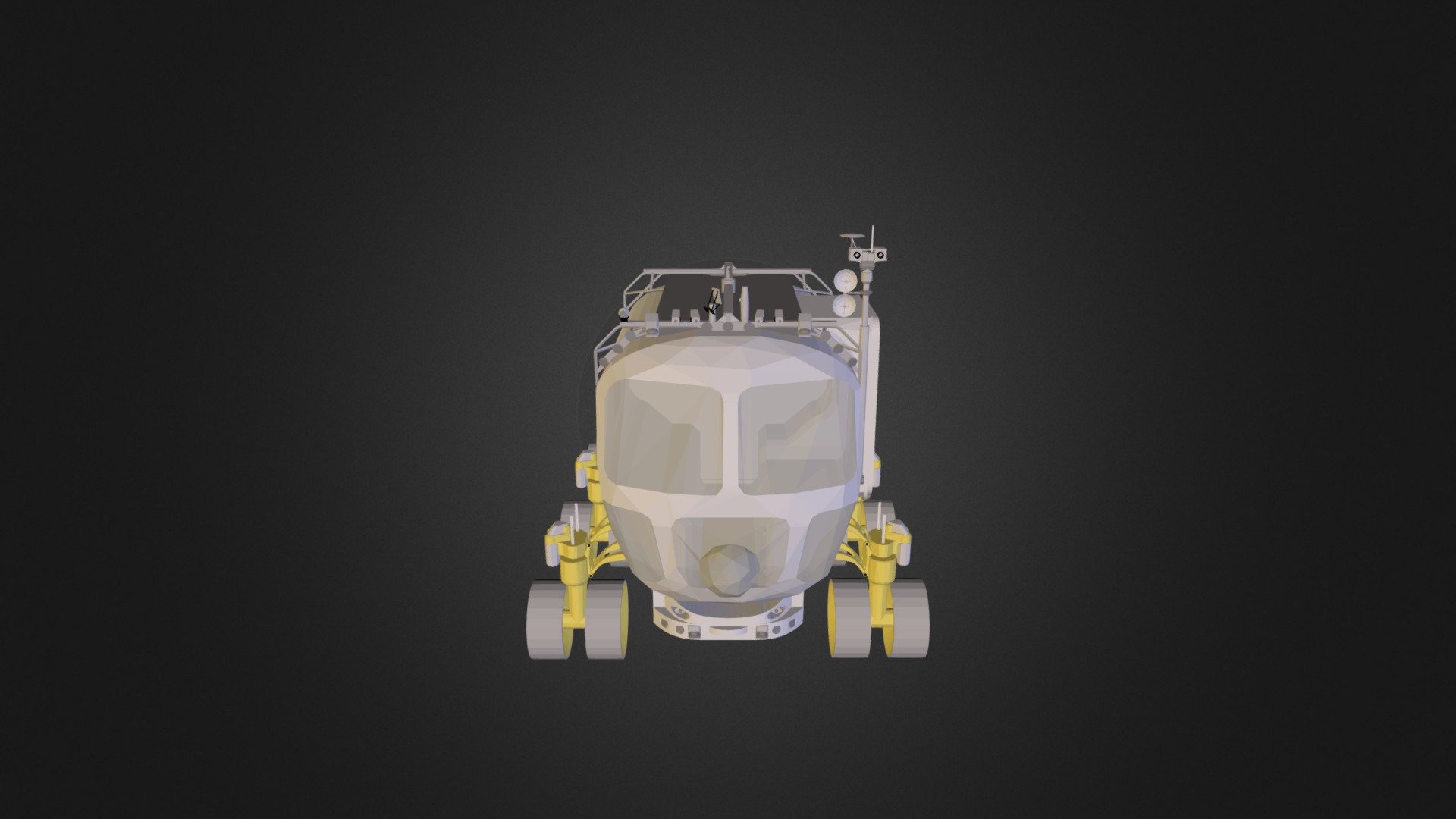 Moon Buggy Test - 3D model by SimonWard [o8DLyx4] - Sketchfab