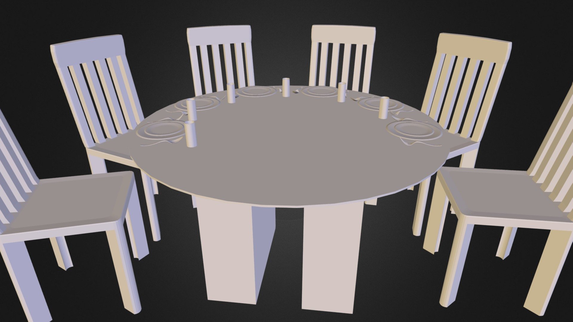 table - 3D model by Alaa_AlShahed [oGZEBjM] - Sketchfab