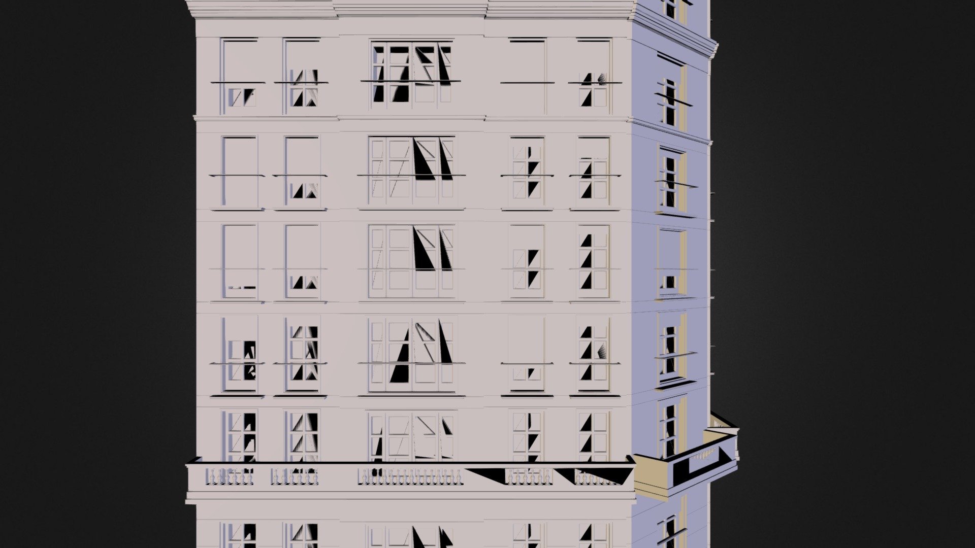building.obj - 3D model by LUCAS Rodriguez (@woodyvaso) [oQgost1 ...