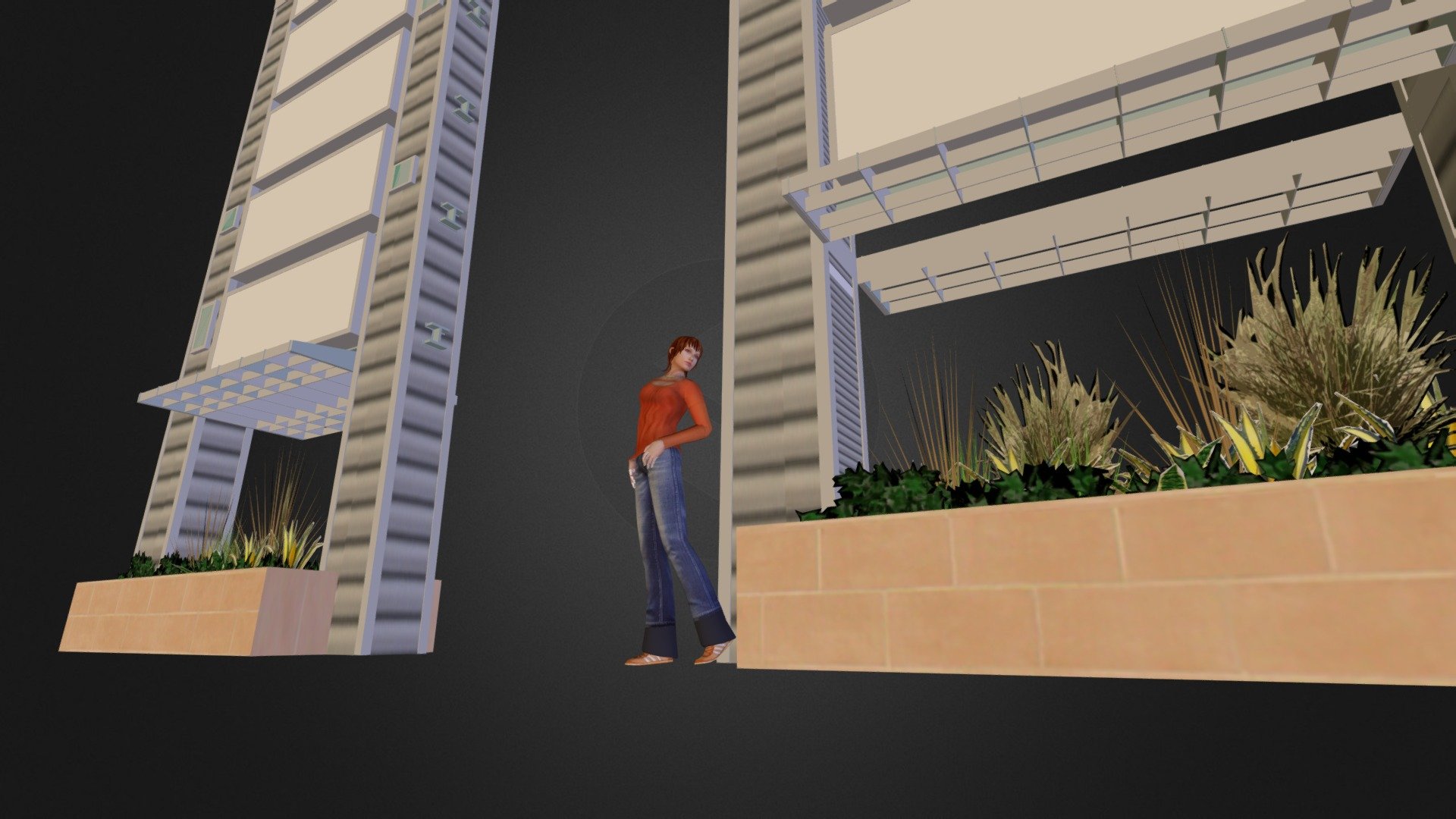 Texas Center for Athletes / Pylon designs - 3D model by benanglin ...