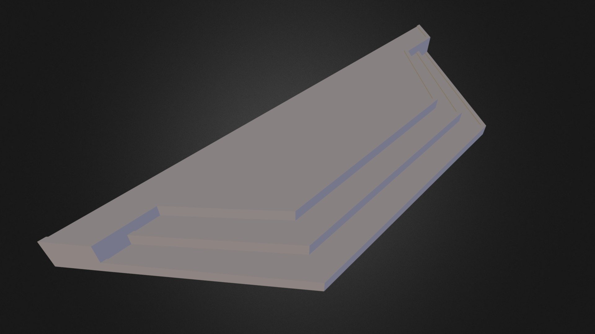 Angular Stairs - 3D model by Graham (@graham3d) [oy2n531] - Sketchfab