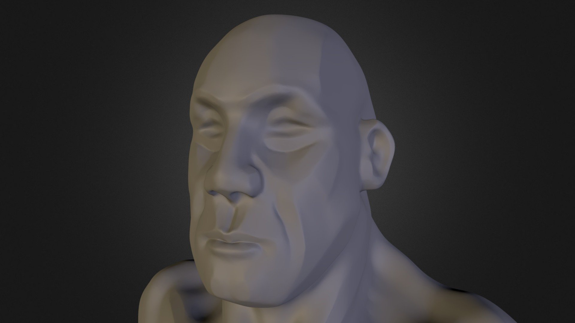 sketchy bust - 3D model by Andrew.Henderson [pJZu8I3] - Sketchfab