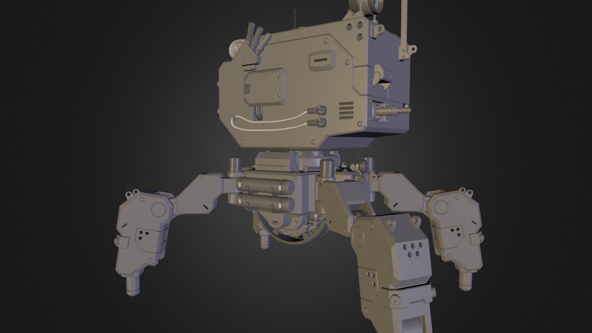 Box_Mech - 3D model by zaylog [pR37xm6] - Sketchfab