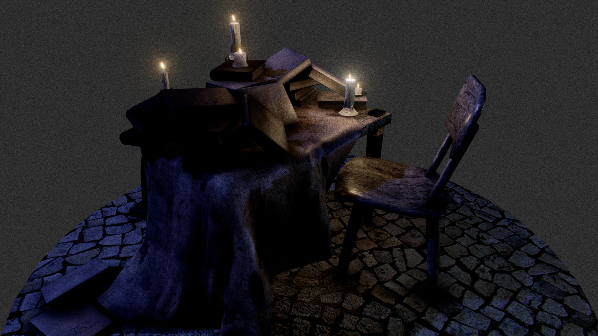 Diablo Style env. - 3D model by Mestaty [pTmnqho] - Sketchfab