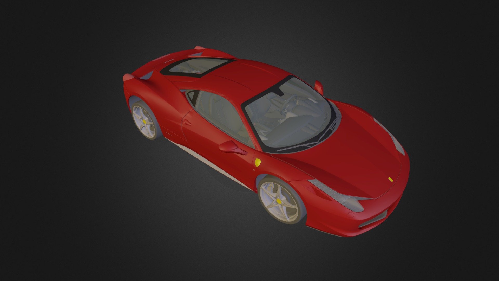 Ferrari 458 Italia - 3D model by PedroNunes [pWCMbqQ] - Sketchfab