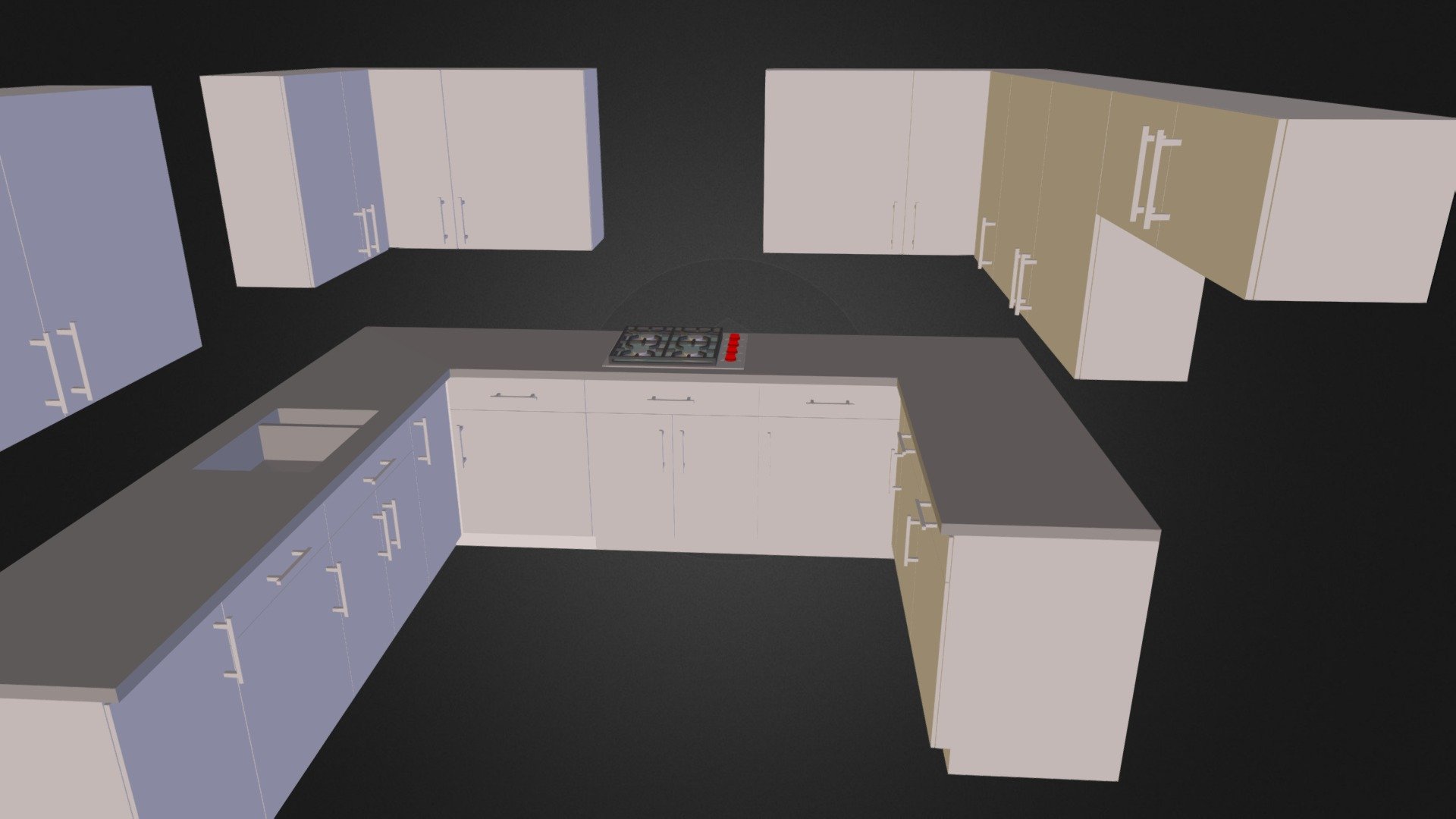 Kitchen Cabinets - 3D model by Keldwin Portes (@keldwinportes) [pr0RRBm ...