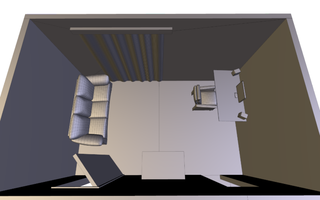 ROOM V2- sofa.obj - 3D model by valentin [psD03tH] - Sketchfab