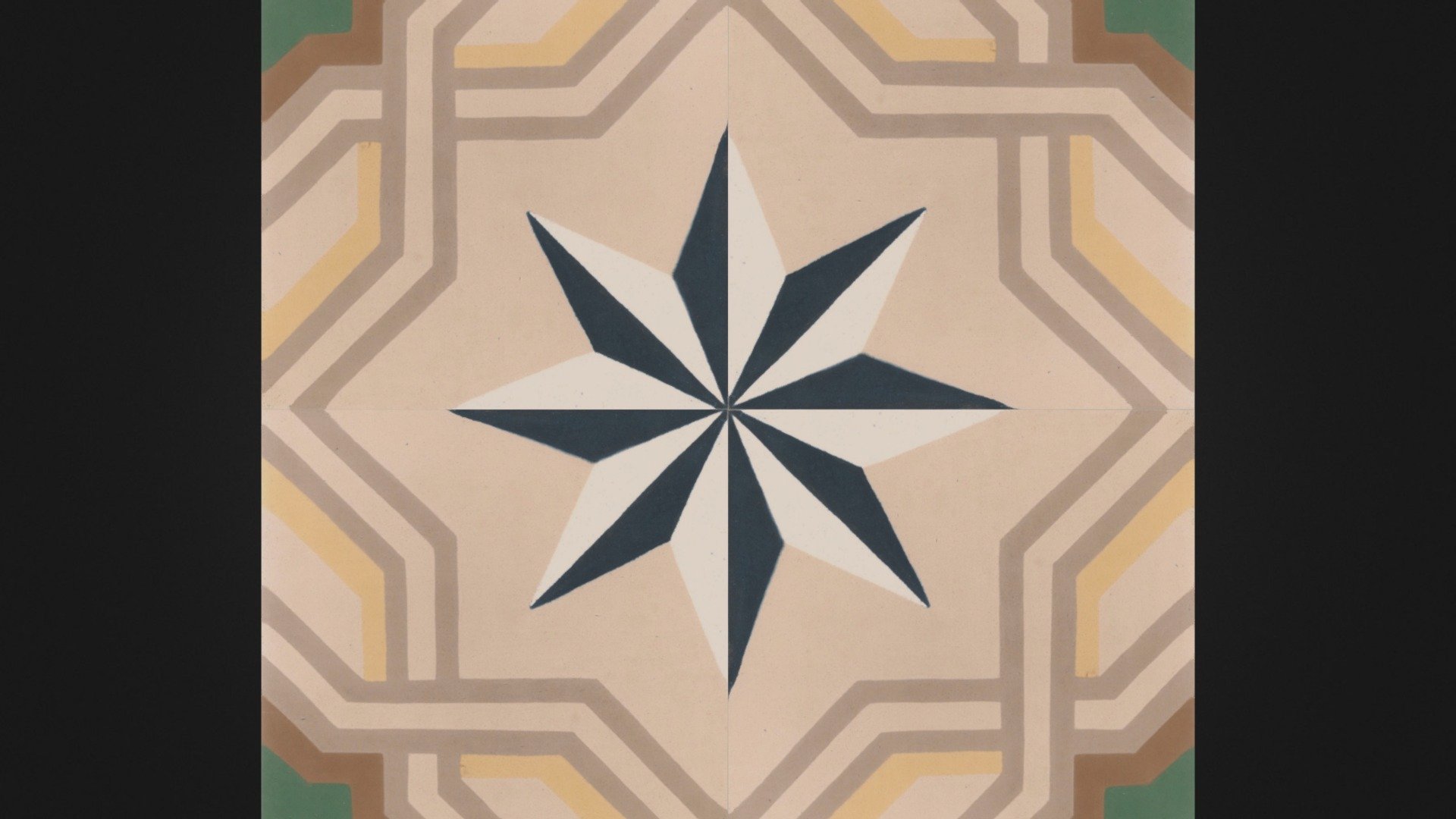Marcelo- Moroccan tiles - 3D model by Cerames [pvW4BBr] - Sketchfab