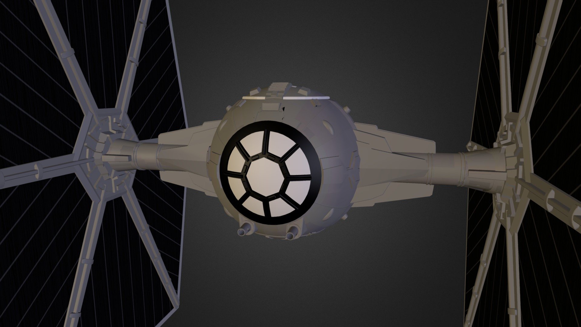 Tie Fighter - 3D model by sebastien-01 [qmh8Dr6] - Sketchfab