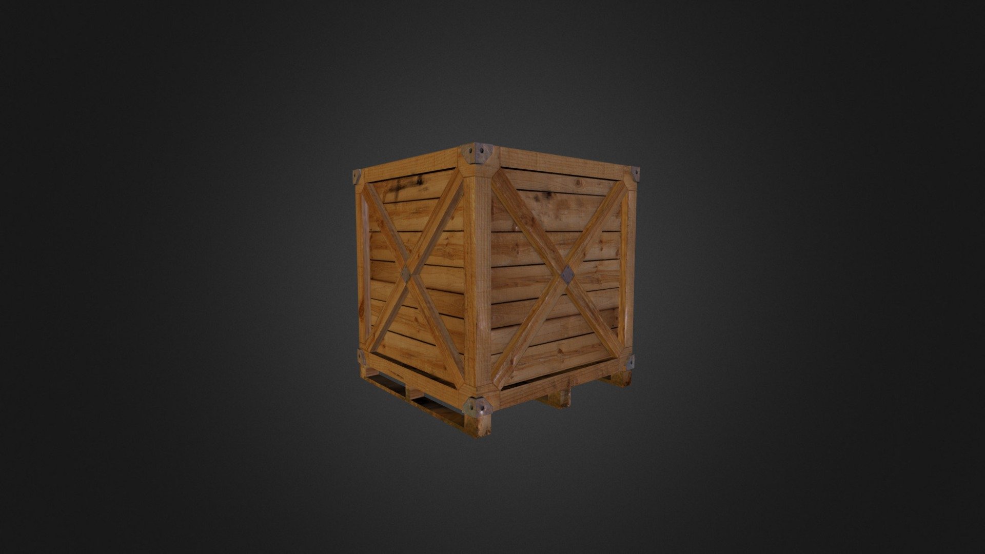 CrateProject.obj - 3D model by bjorn97 [qr6v2y9] - Sketchfab