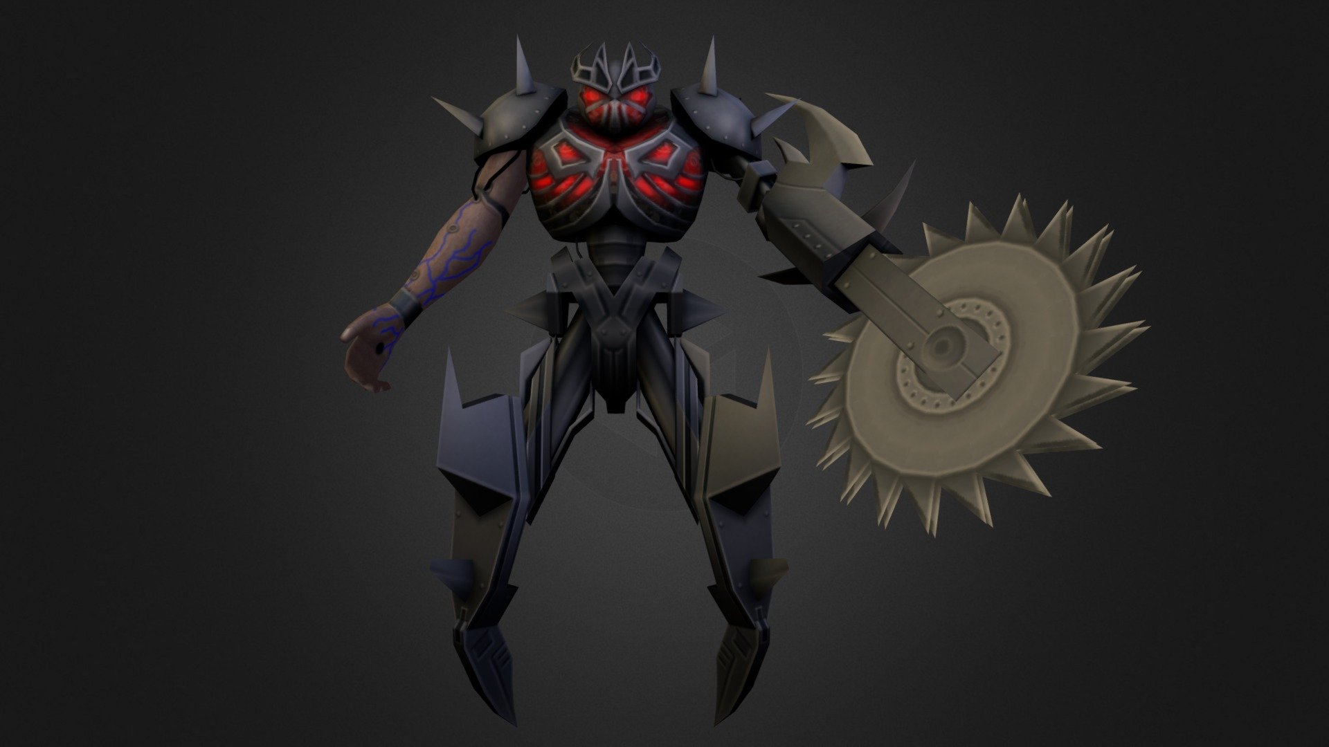 Humanoid Mechanic Drone - 3D model by fajararts [r0JtfMz] - Sketchfab