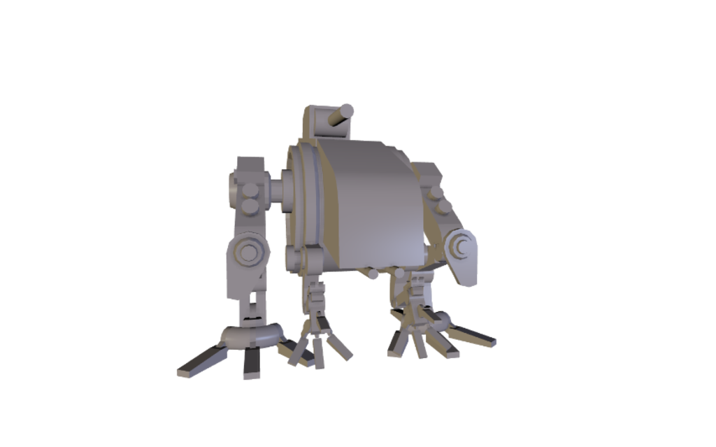 Mech_prototype - 3D model by joshopel [rPhd8r5] - Sketchfab