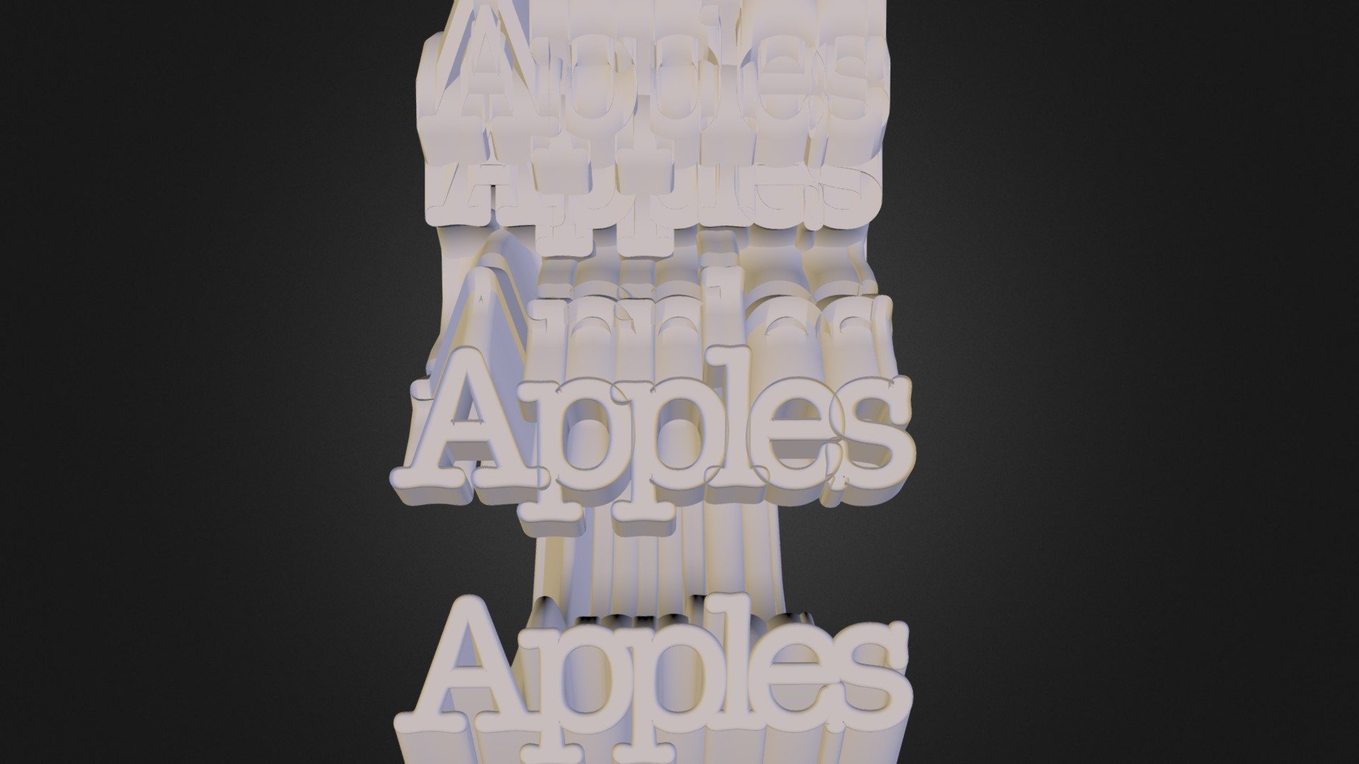 A12: 3D logo with Text Spline and Sweep NURBS - 3D model by ...