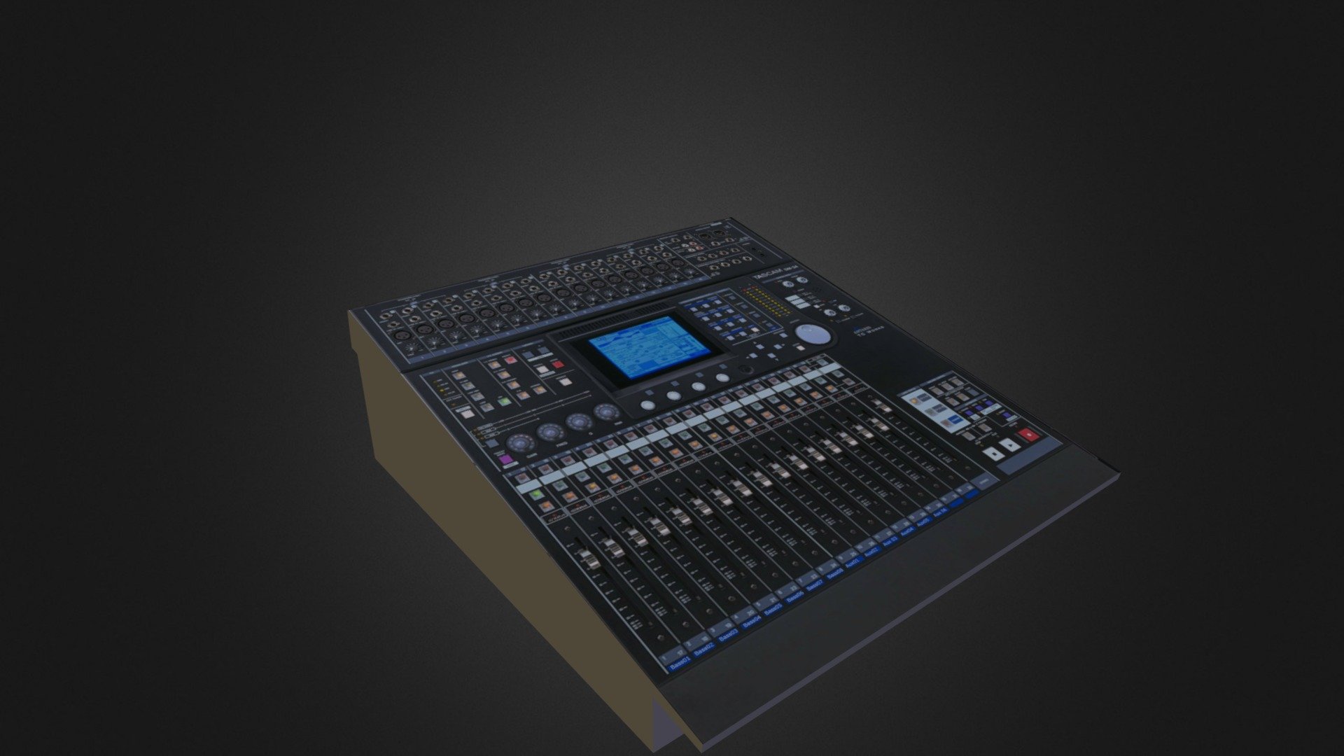 Pete's Tascam DM-24 - 3D model by Peter Eldred (@dJPoida) [rhI3xlo ...