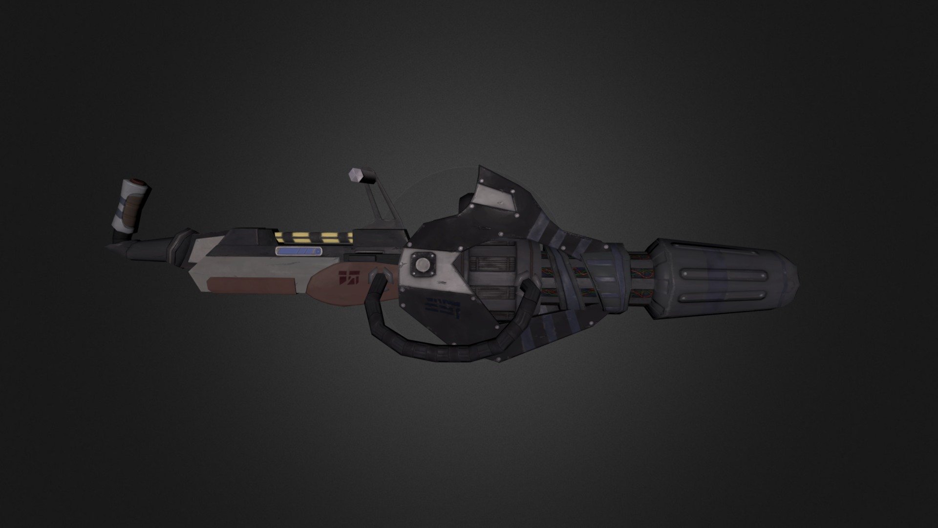 SWTOR Inspired Cannon Model - 3D model by varsh_art (@varshart ...