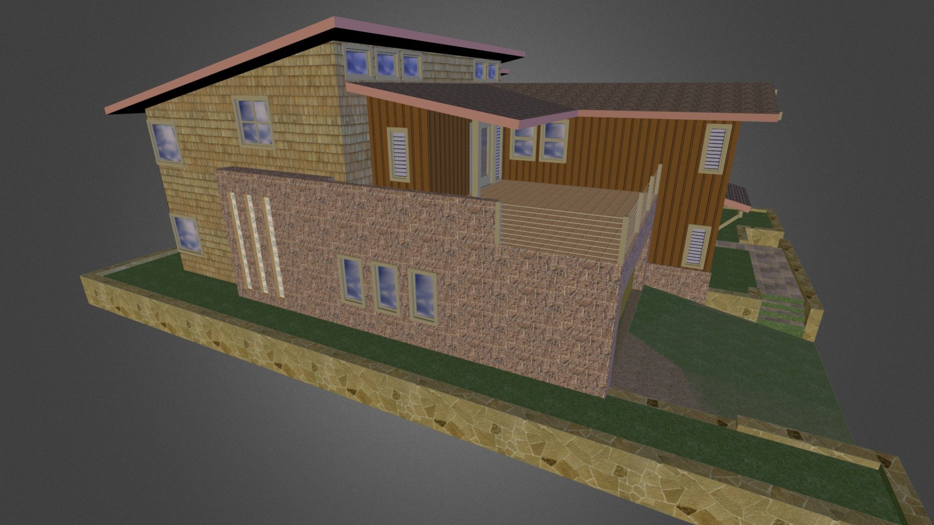 Lui Residence - 3D model by daveb [rzsSc2f] - Sketchfab