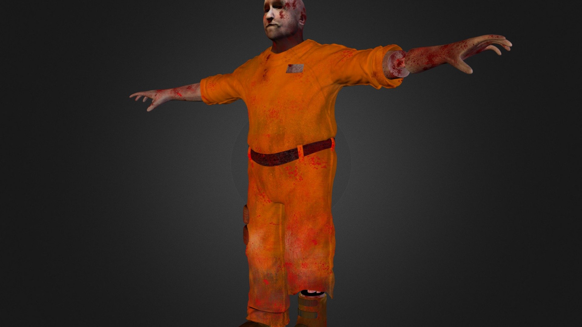 High Poly Zombie - 3D model by WilliamHughes [s3kqYQu] - Sketchfab