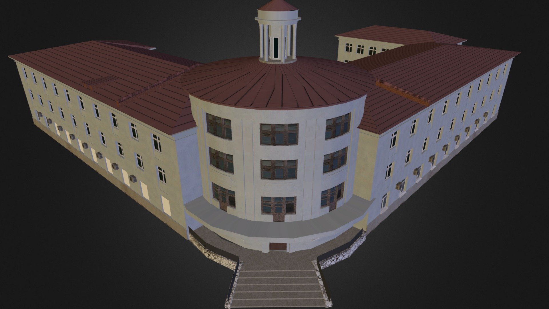 dom1 - 3D model by SemeteiTurusbekov [sK5ZiE4] - Sketchfab